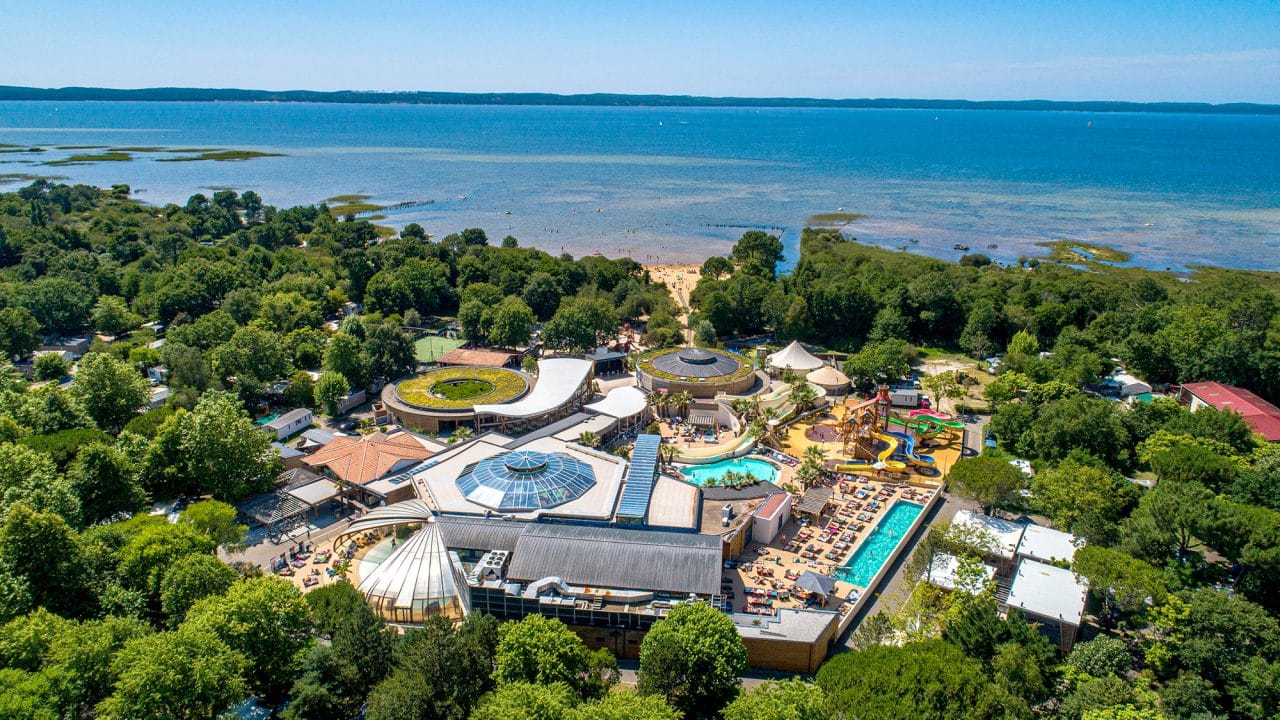Accueil - Camping Biscarrosse - La Rive - Camping 5 étoiles landes au lac de Biscarrosse